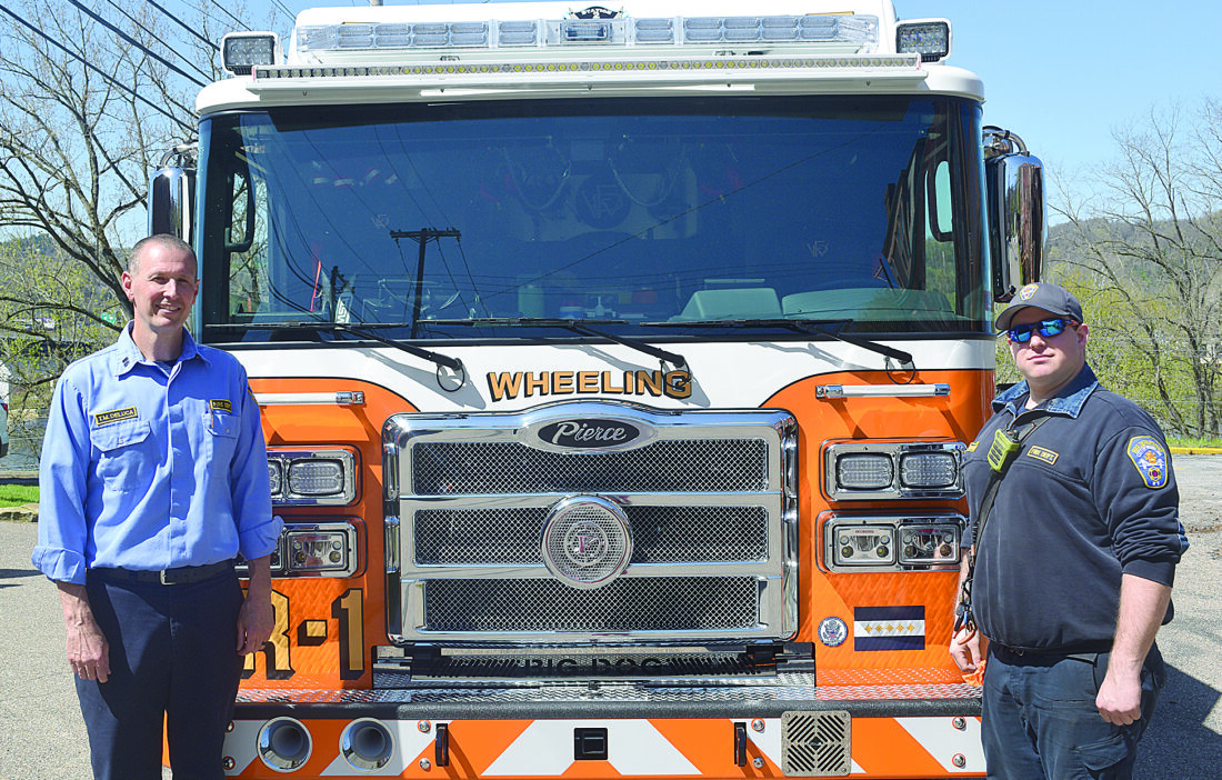 Wheeling Fire Department Debuts Long-Awaited New Engine | News, Sports ...